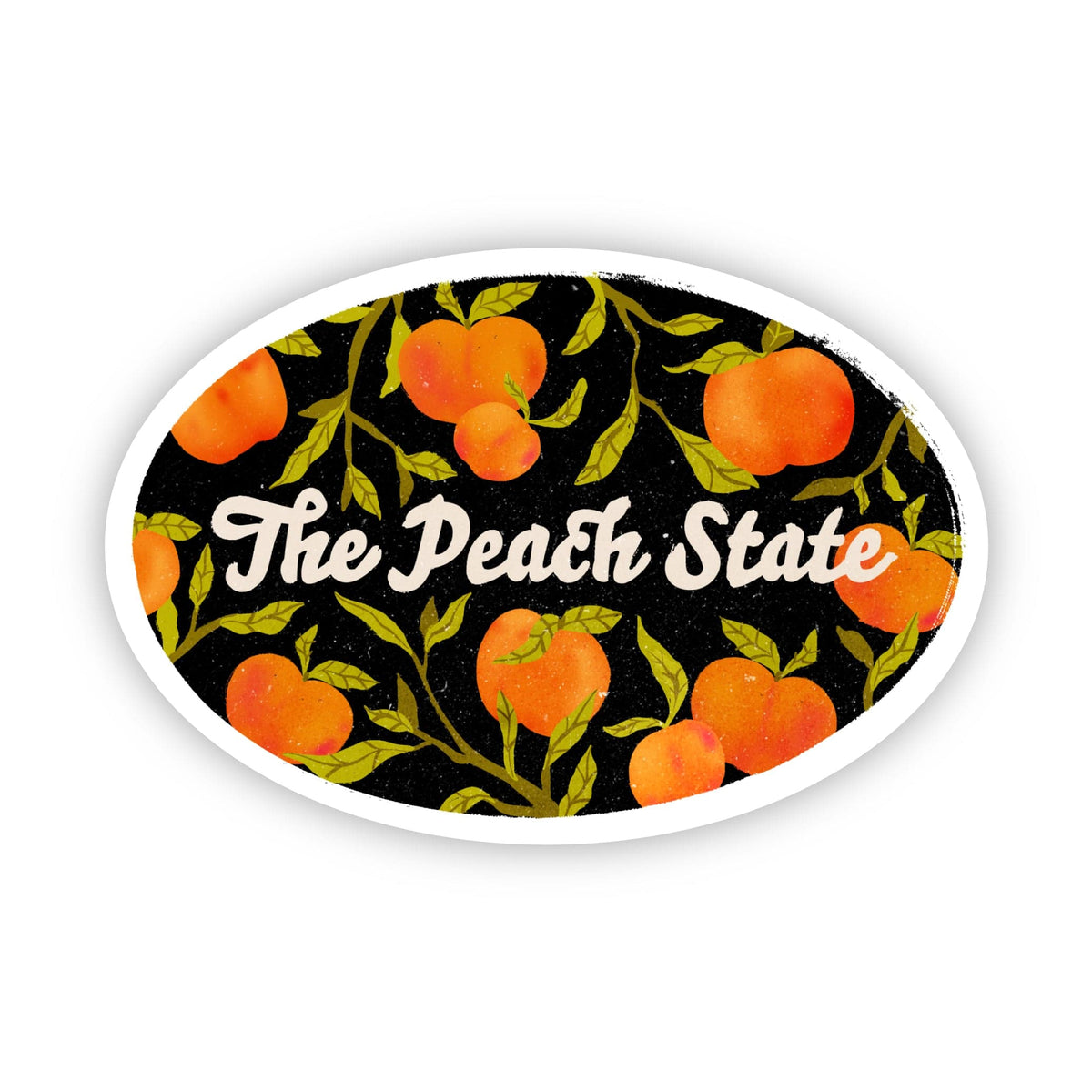 "The Peach State" Georgia Sticker – Big Moods