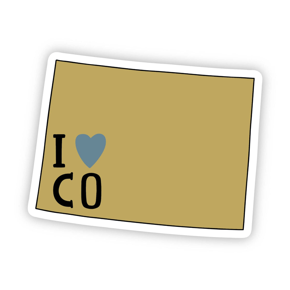 "I Love Colorado" Sticker – Big Moods