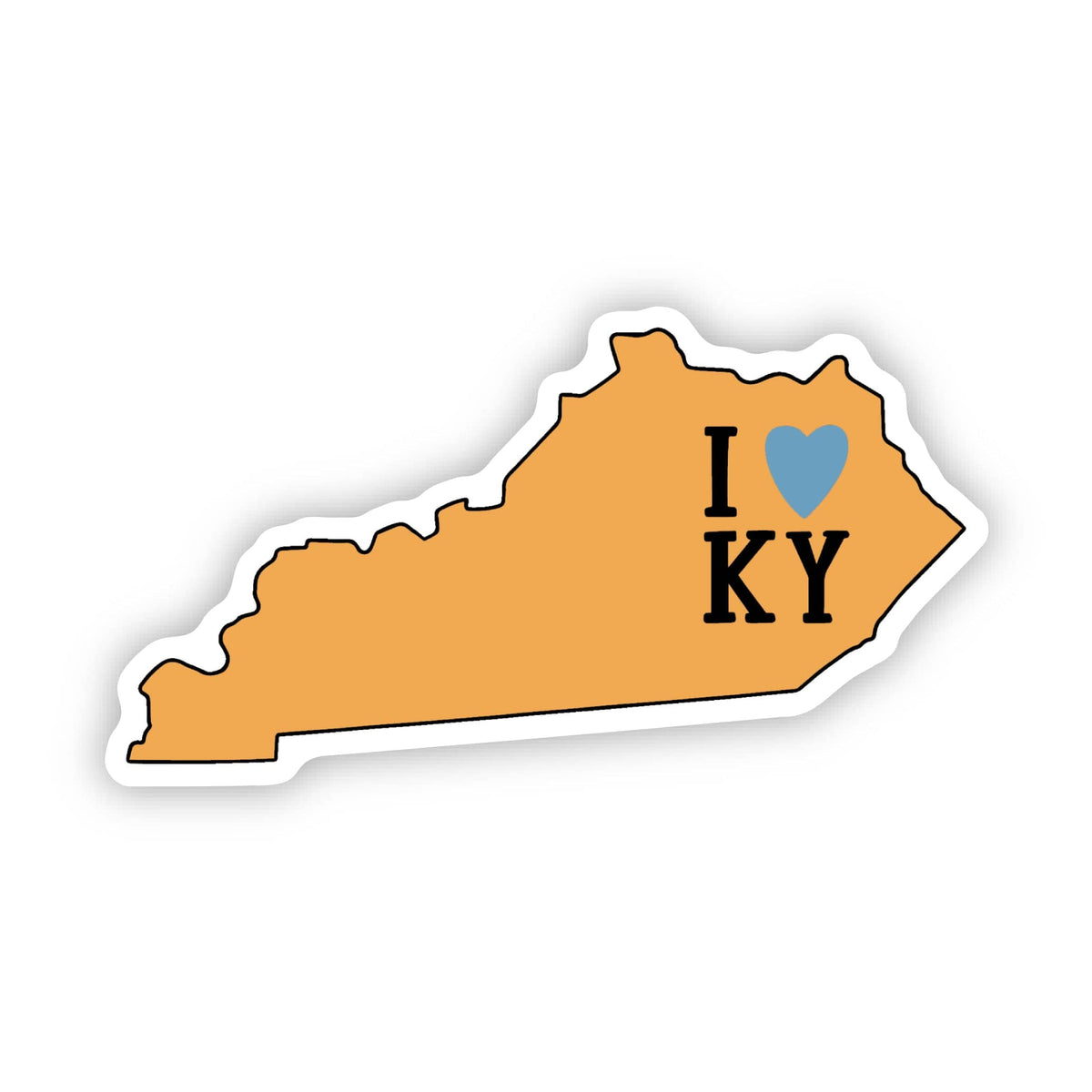 "I Love Kentucky" Sticker – Big Moods