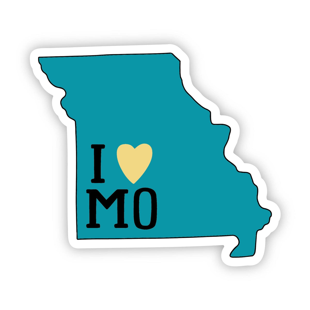 "I Love Missouri" Sticker – Big Moods