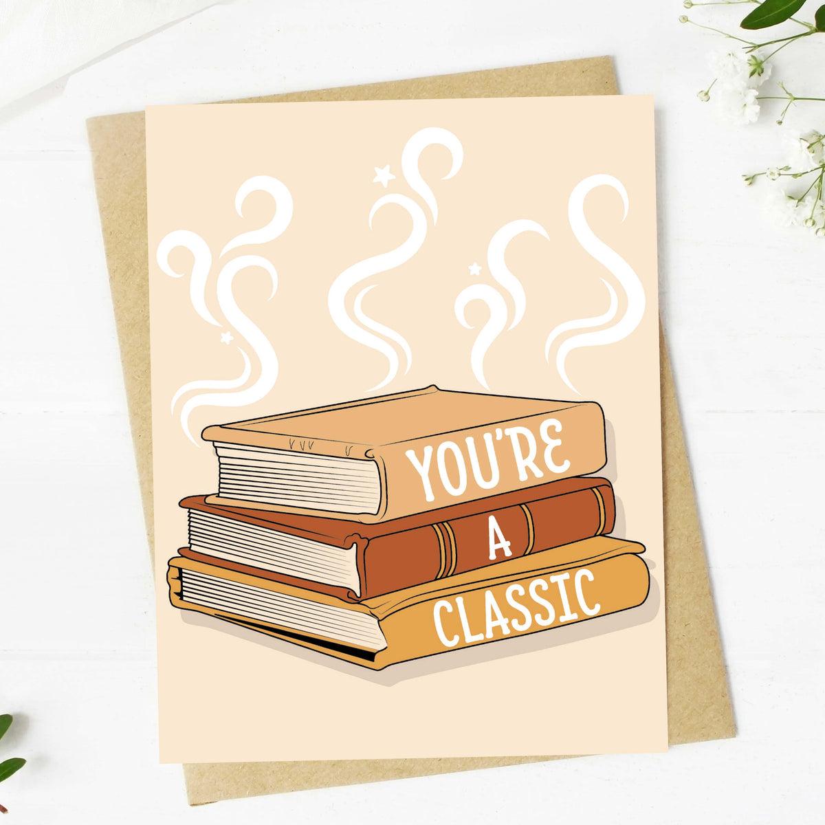 "You're a classic" Book Reading Thank You Card – Big Moods