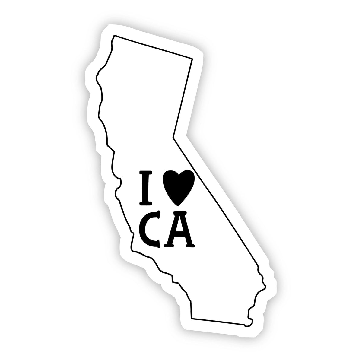 I Love California Sticker – Big Moods