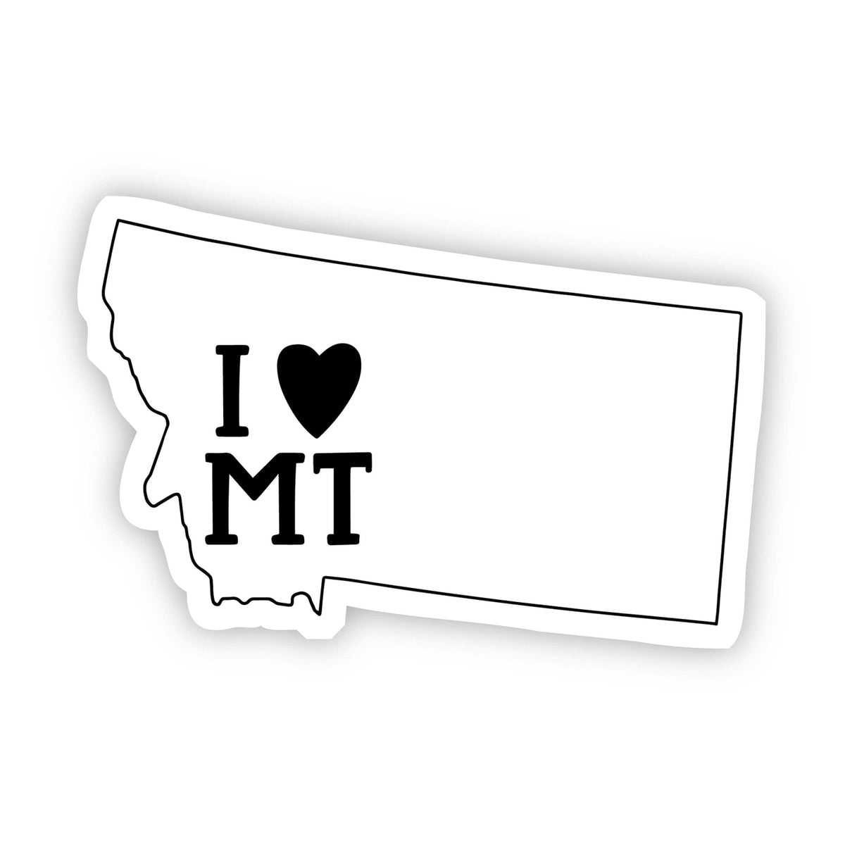 I Love Montana Sticker – Big Moods