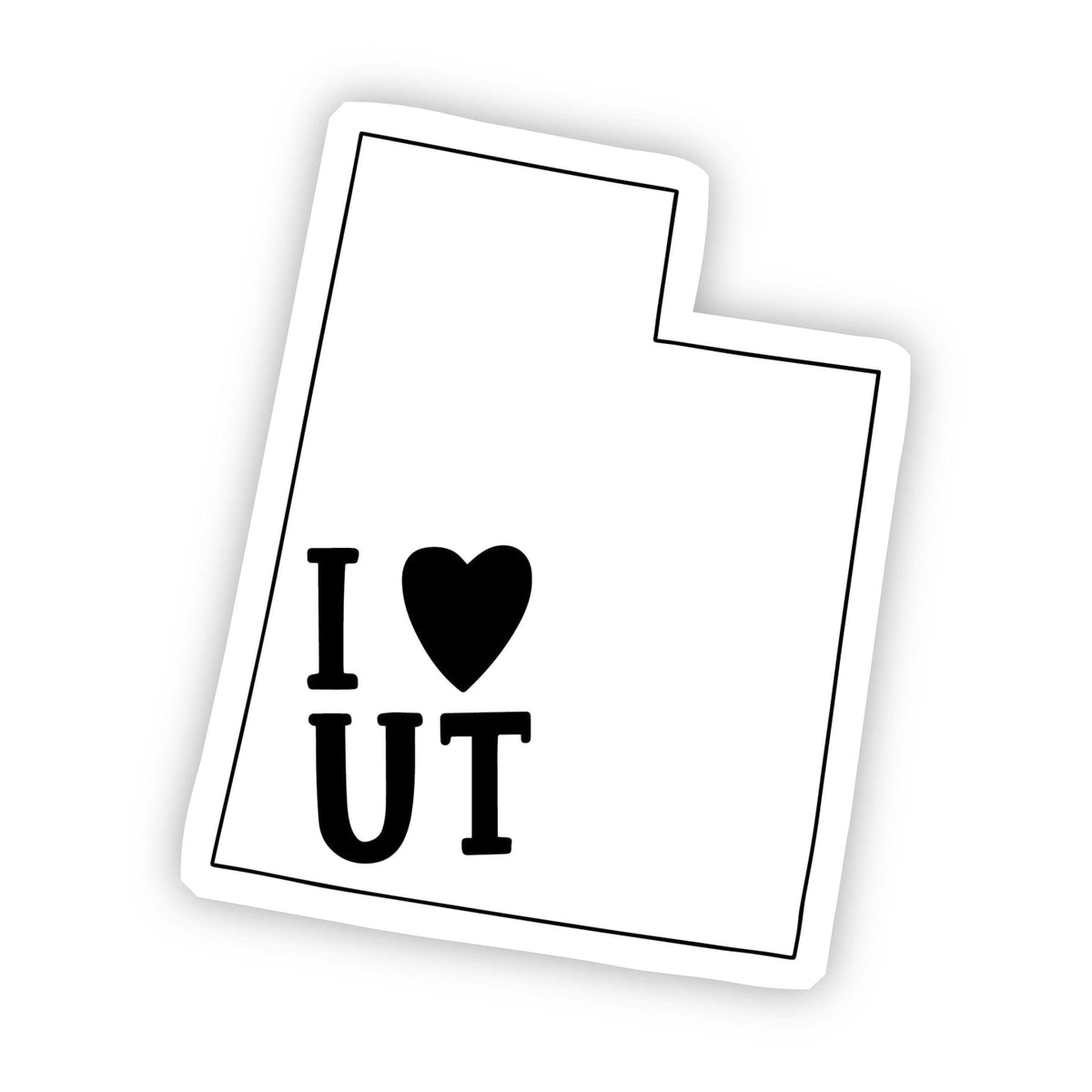 I Love Utah Sticker – Big Moods