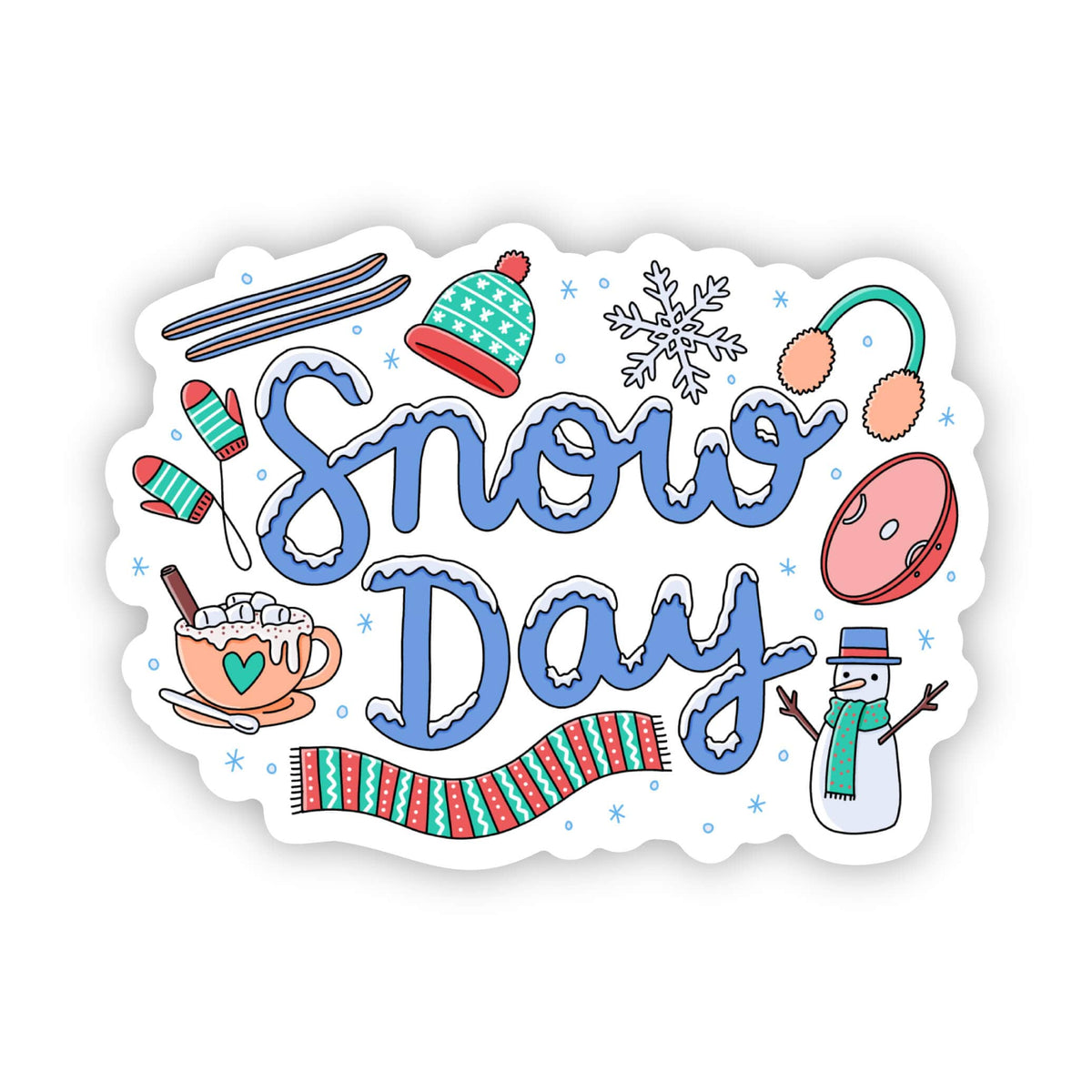 "Snow Day" Sticker – Big Moods