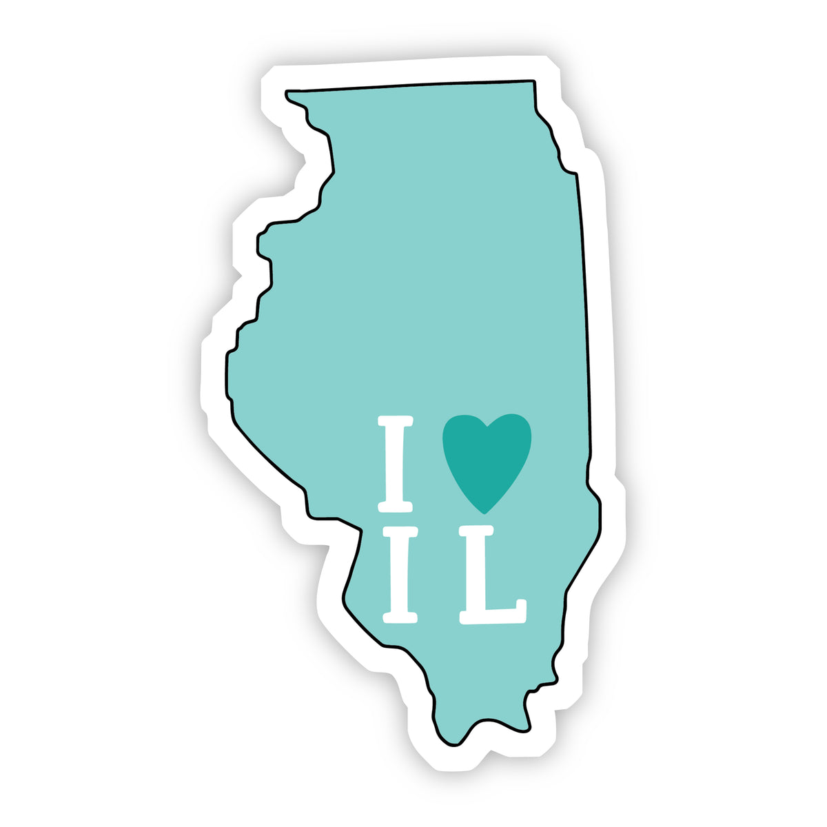 Illinois Stickers – Big Moods