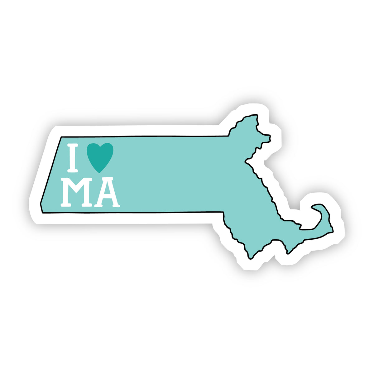Massachusetts Stickers – Big Moods