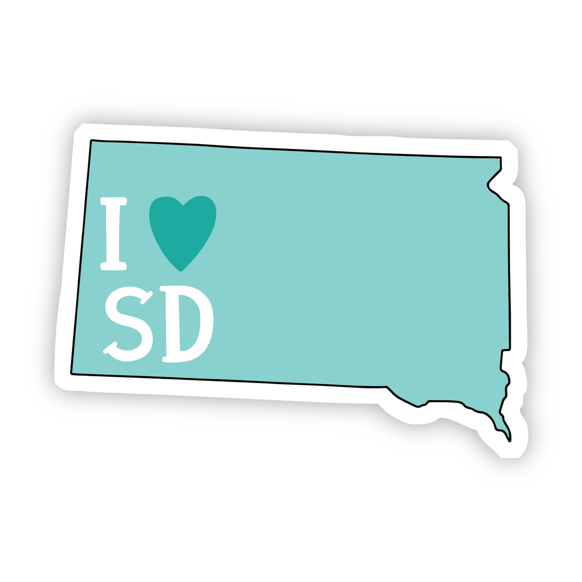 South Dakota Stickers – Big Moods
