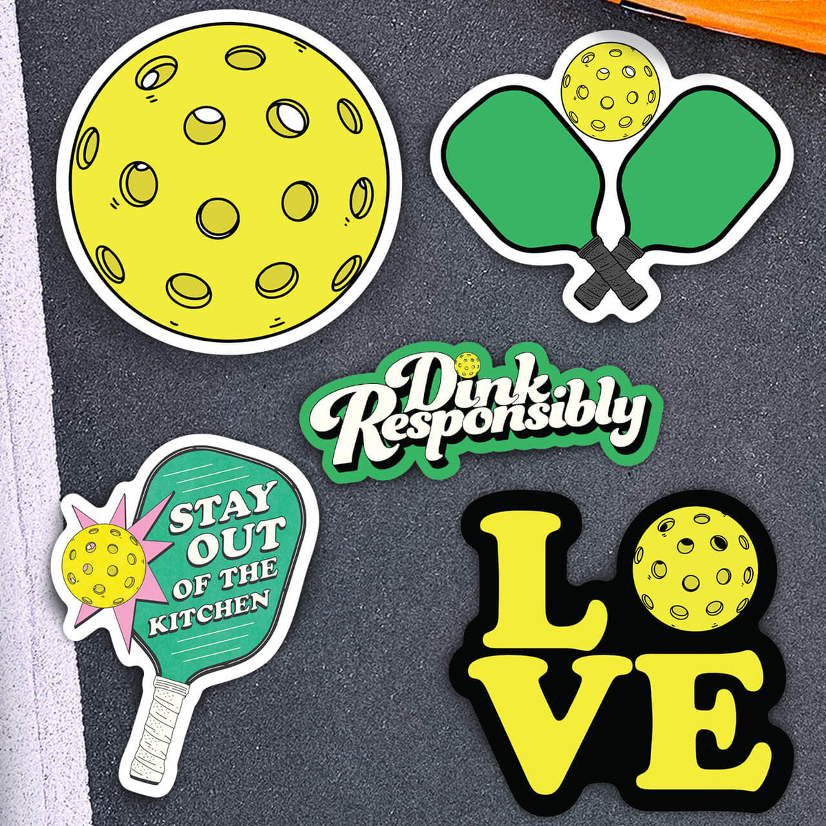 Pickleball Stickers – Big Moods