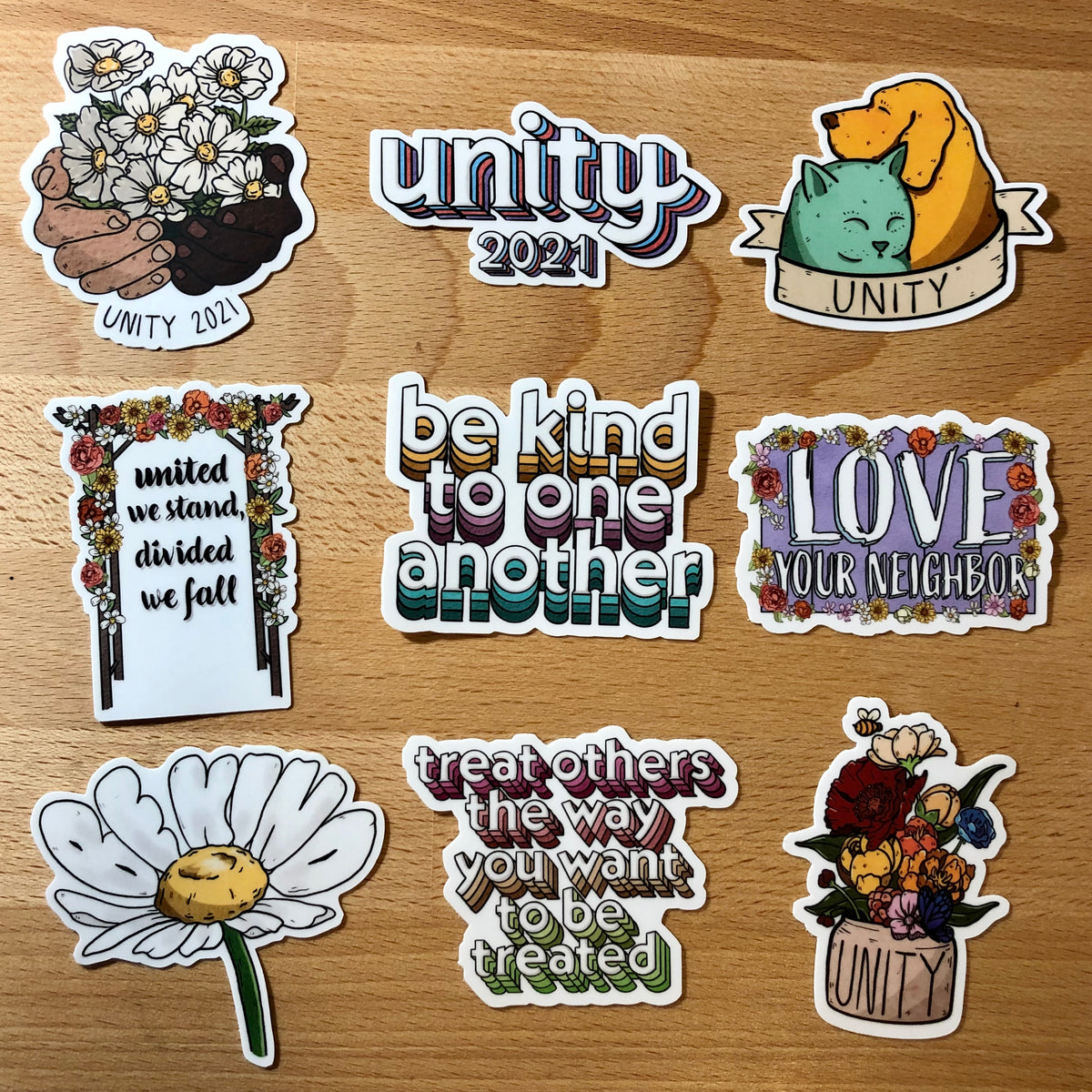 Unity 2021 Stickers – Big Moods