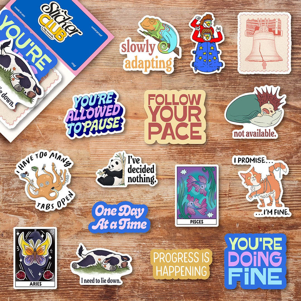 The Best Sticker Subscription Box from Big Moods