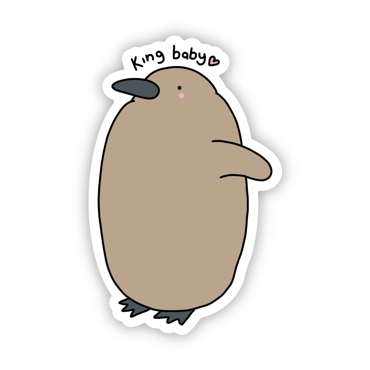 King Baby Pesto Penguin Sticker – Big Moods