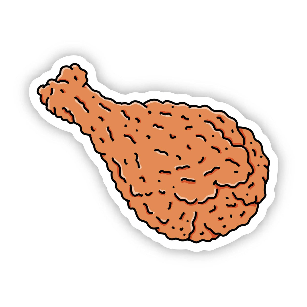 Fried Chicken Leg Sticker – Big Moods