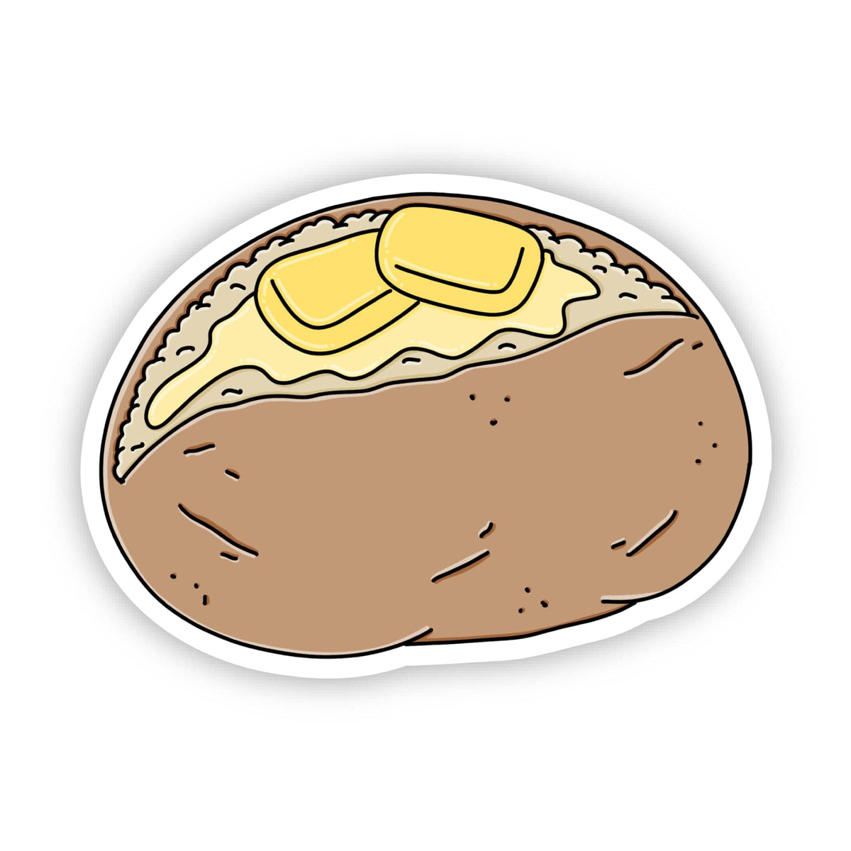 Baked Potato Sticker – Big Moods