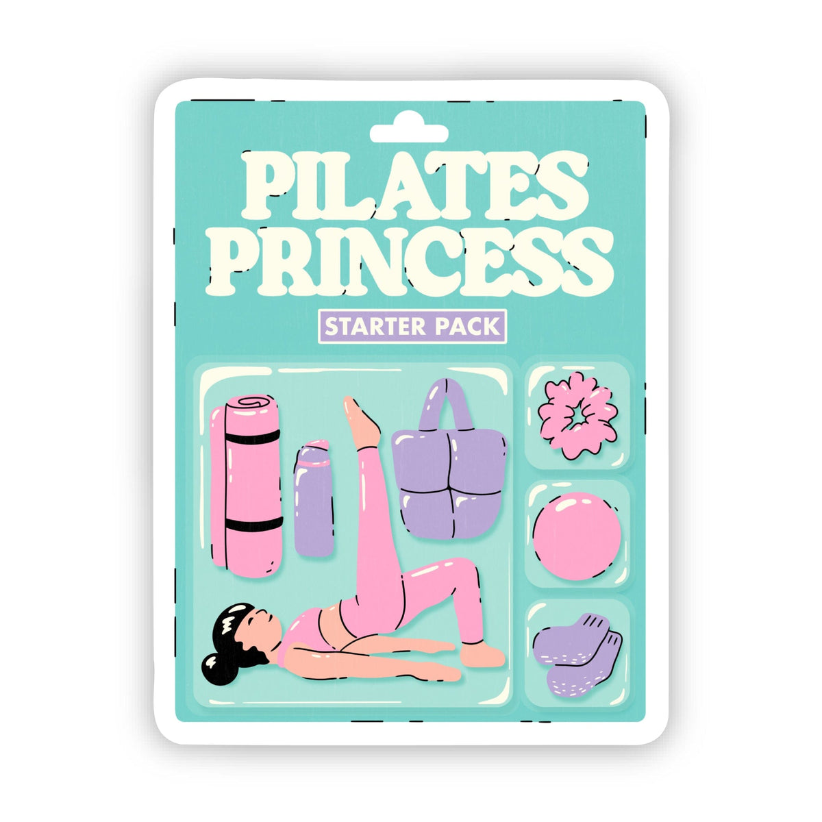 Pilates Princess Starter Pack Sticker – Big Moods