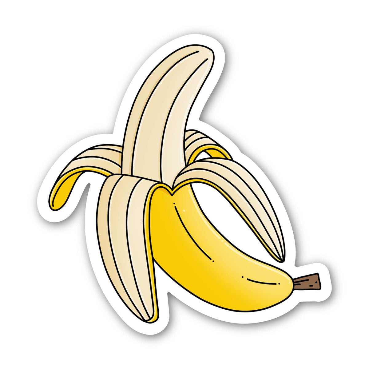 Banana Sticker – Big Moods