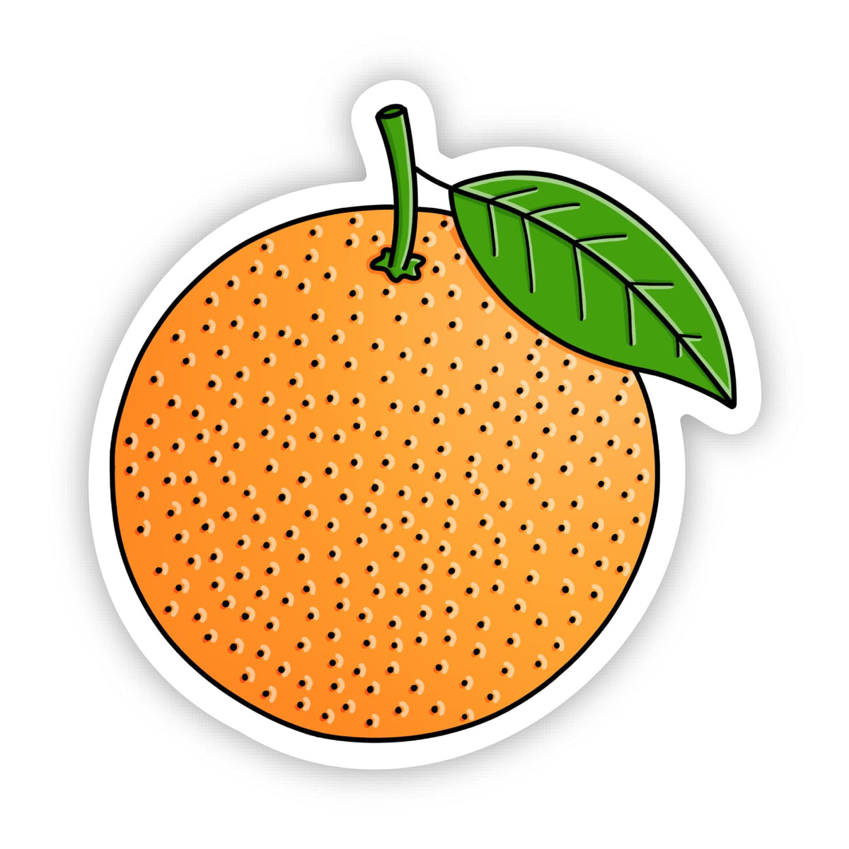 Orange Sticker – Big Moods