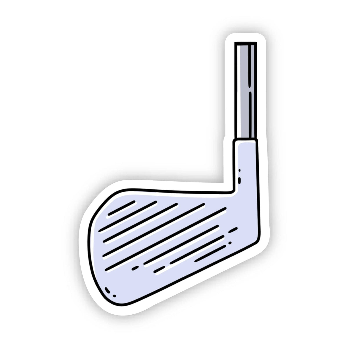 Wedge Golf Club Sticker – Big Moods