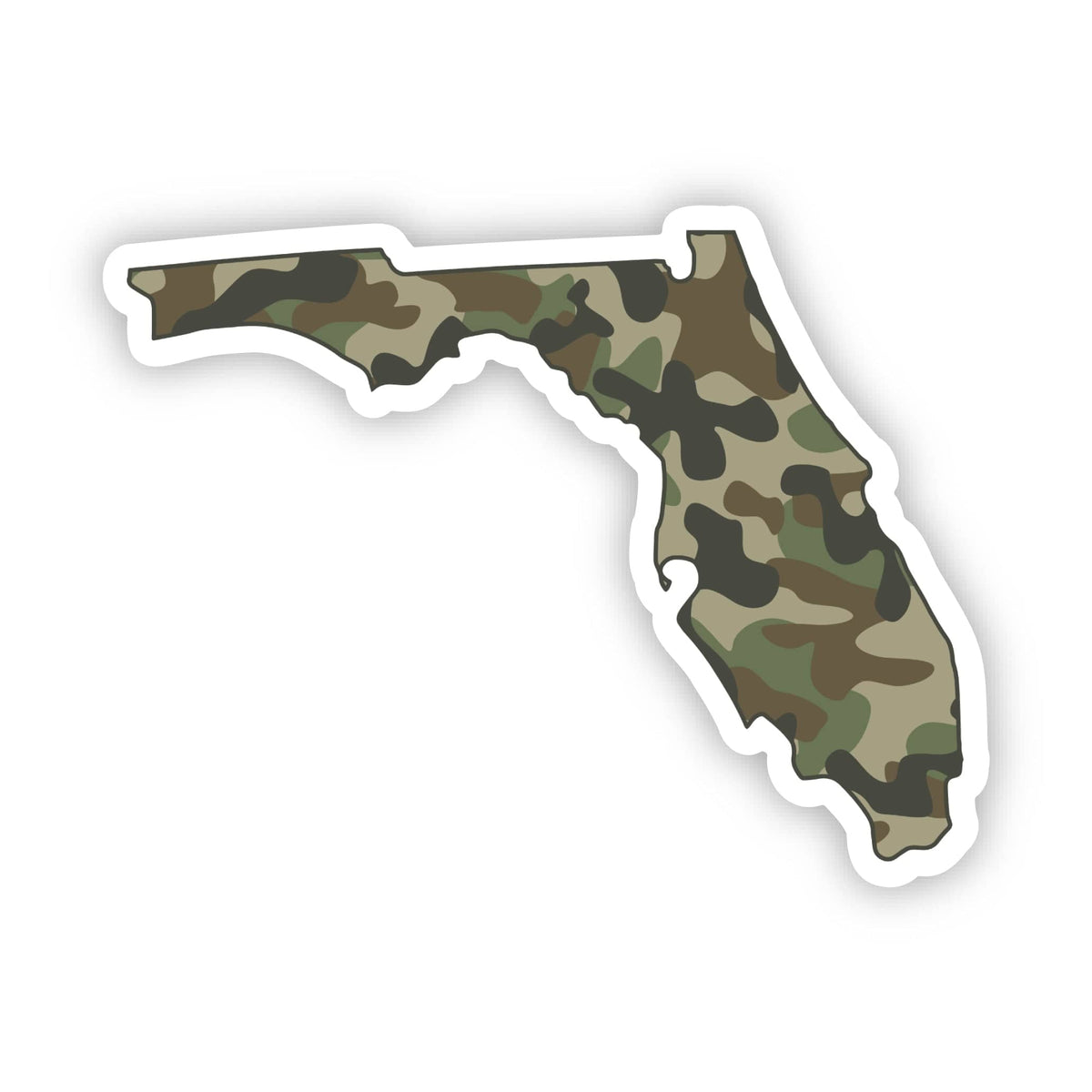 Florida Camo Pattern Sticker – Big Moods