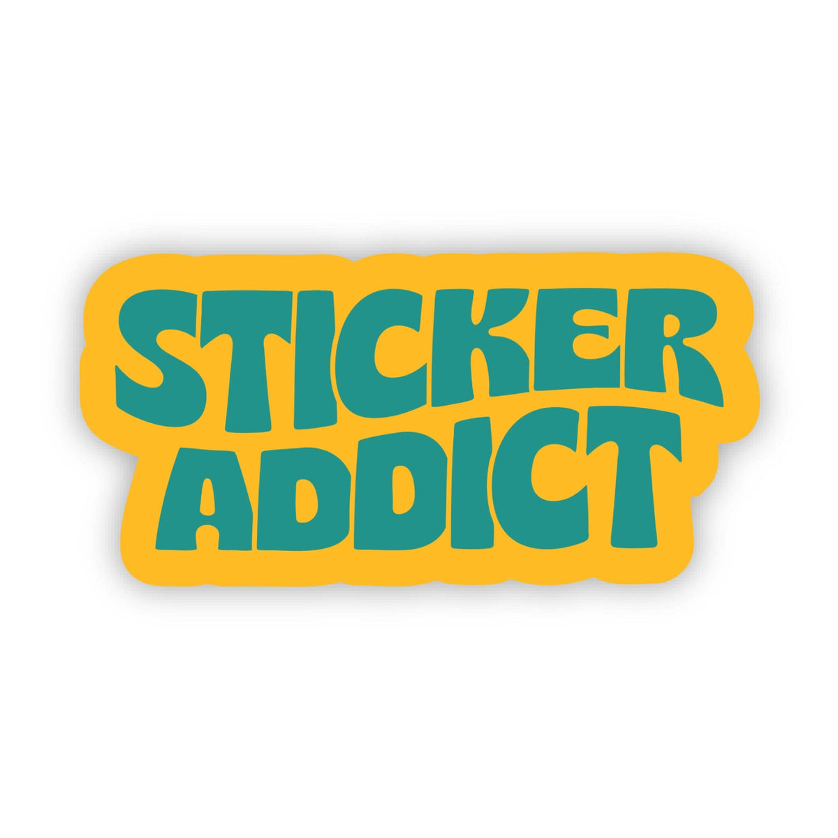 Sticker Addict Groovy Text Sticker – Big Moods