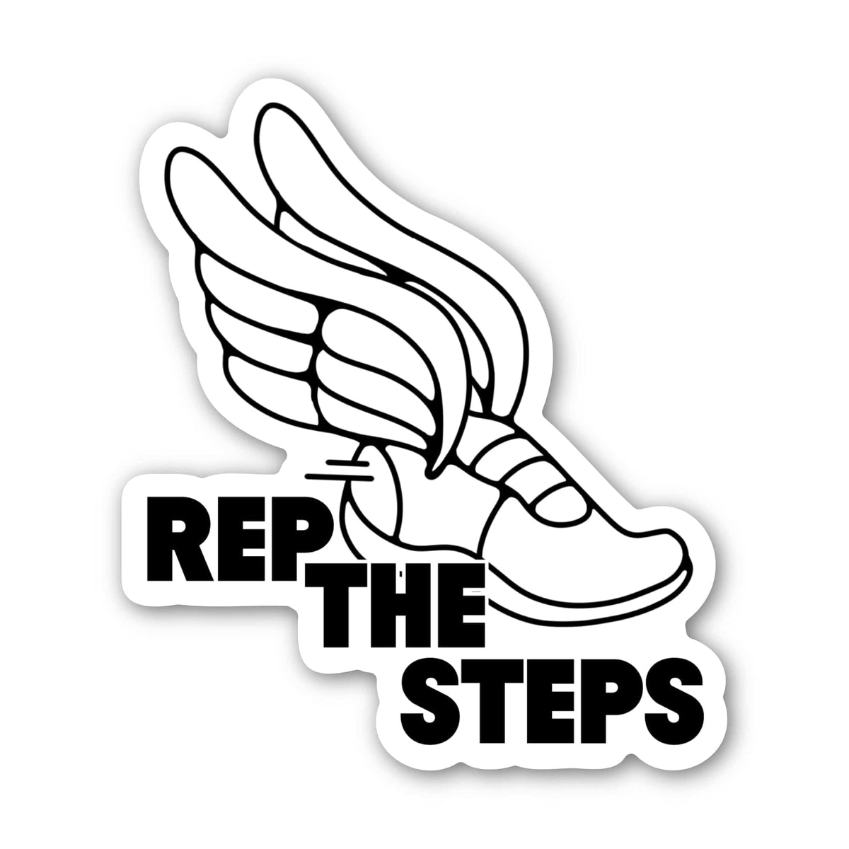 Rep The Steps Sticker – Big Moods