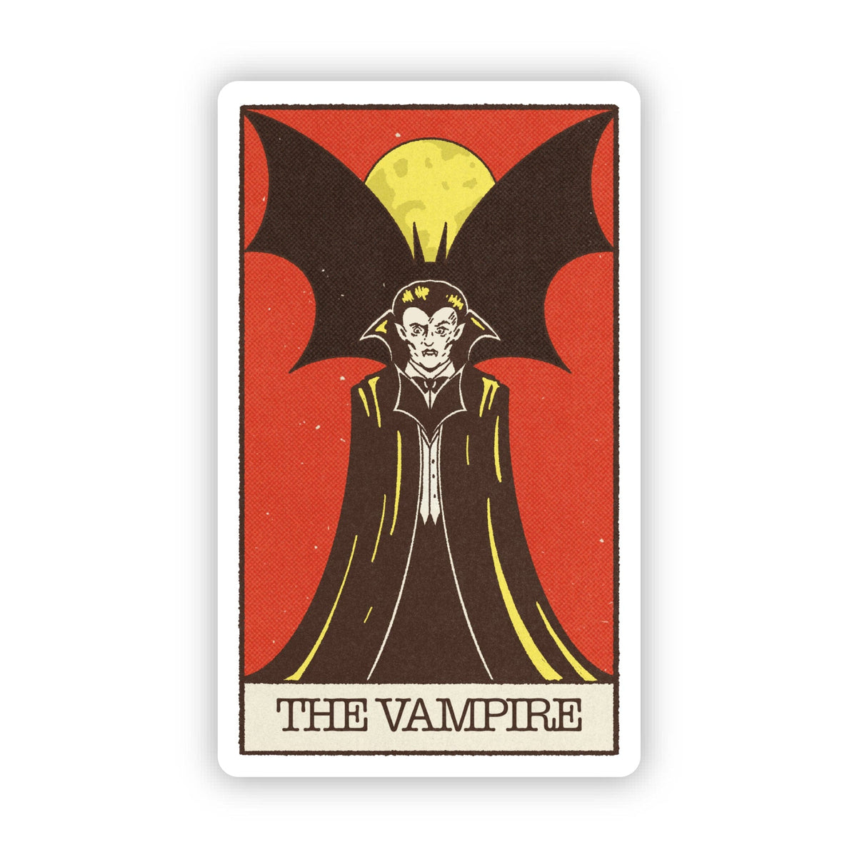 The Vampire Tarot Card Sticker – Big Moods