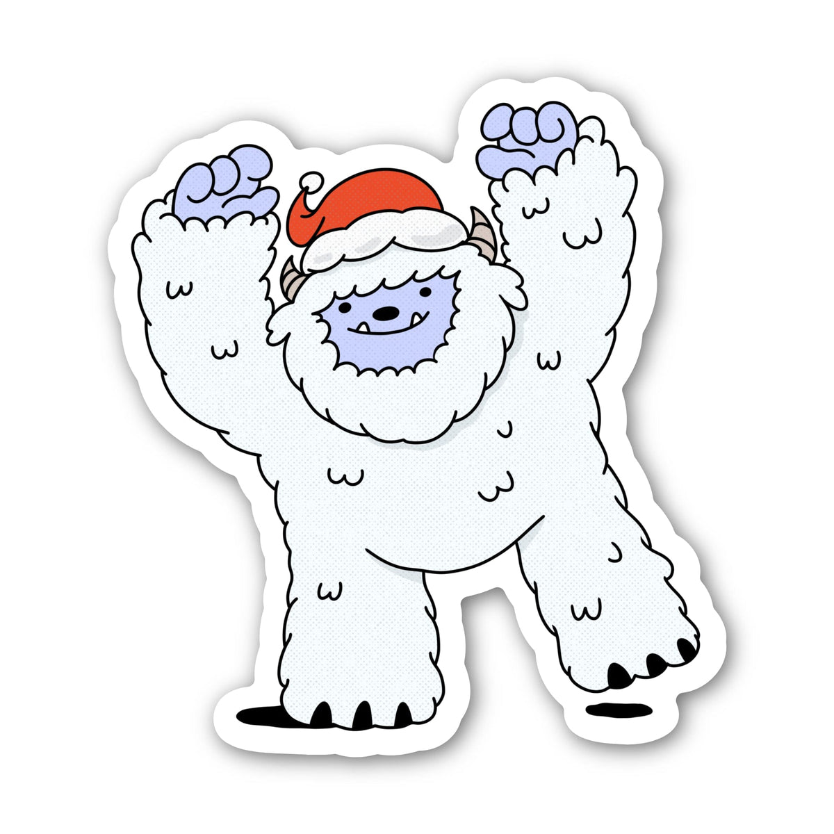 Dancing Yeti Sticker – Big Moods