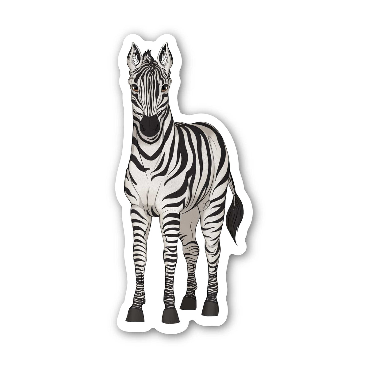 Zebra Sticker – Big Moods