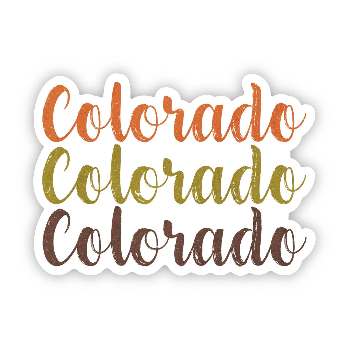 Colorado Text Sticker – Big Moods