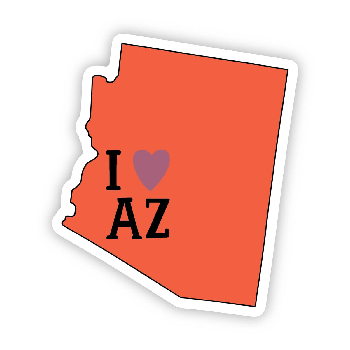 "I Love Arizona" Sticker – Big Moods