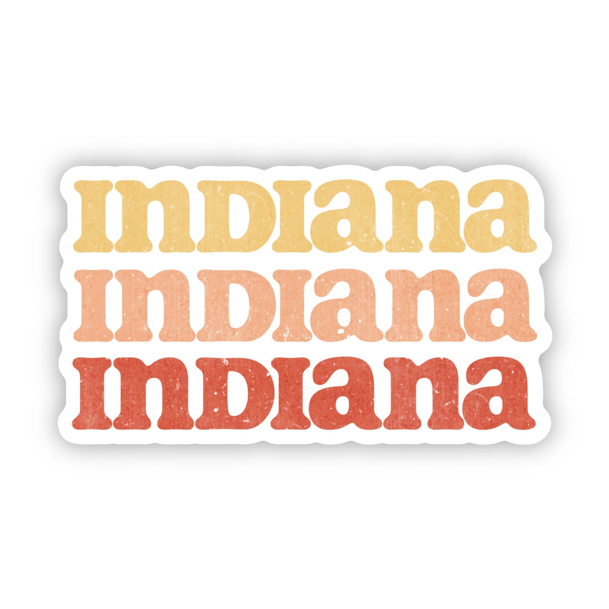 Indiana Text Sticker – Big Moods