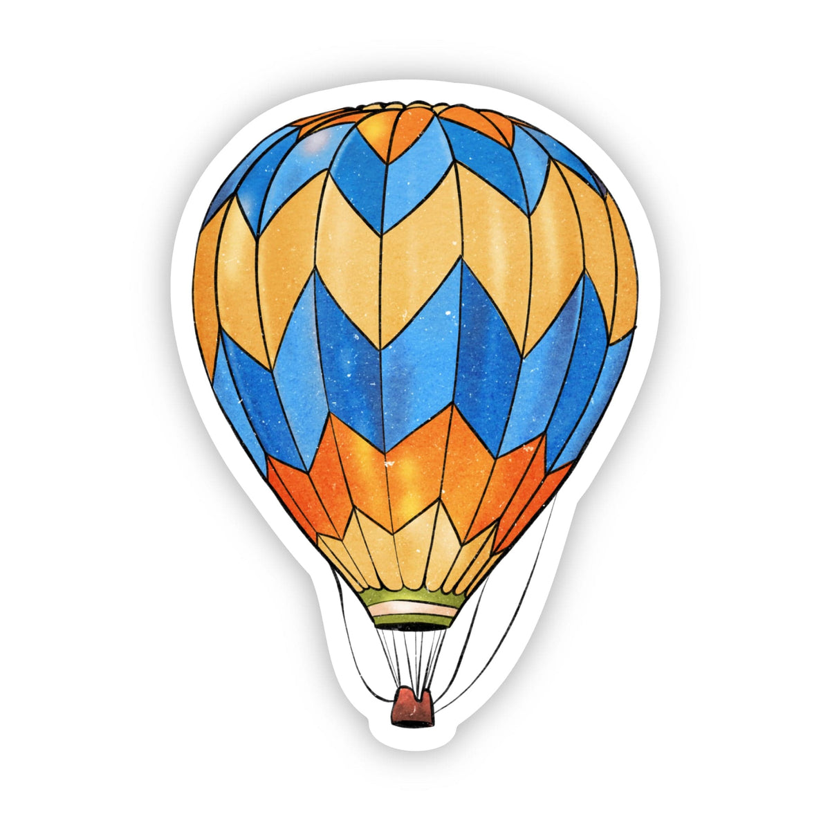 Hot Air Balloon New Mexico Sticker – Big Moods