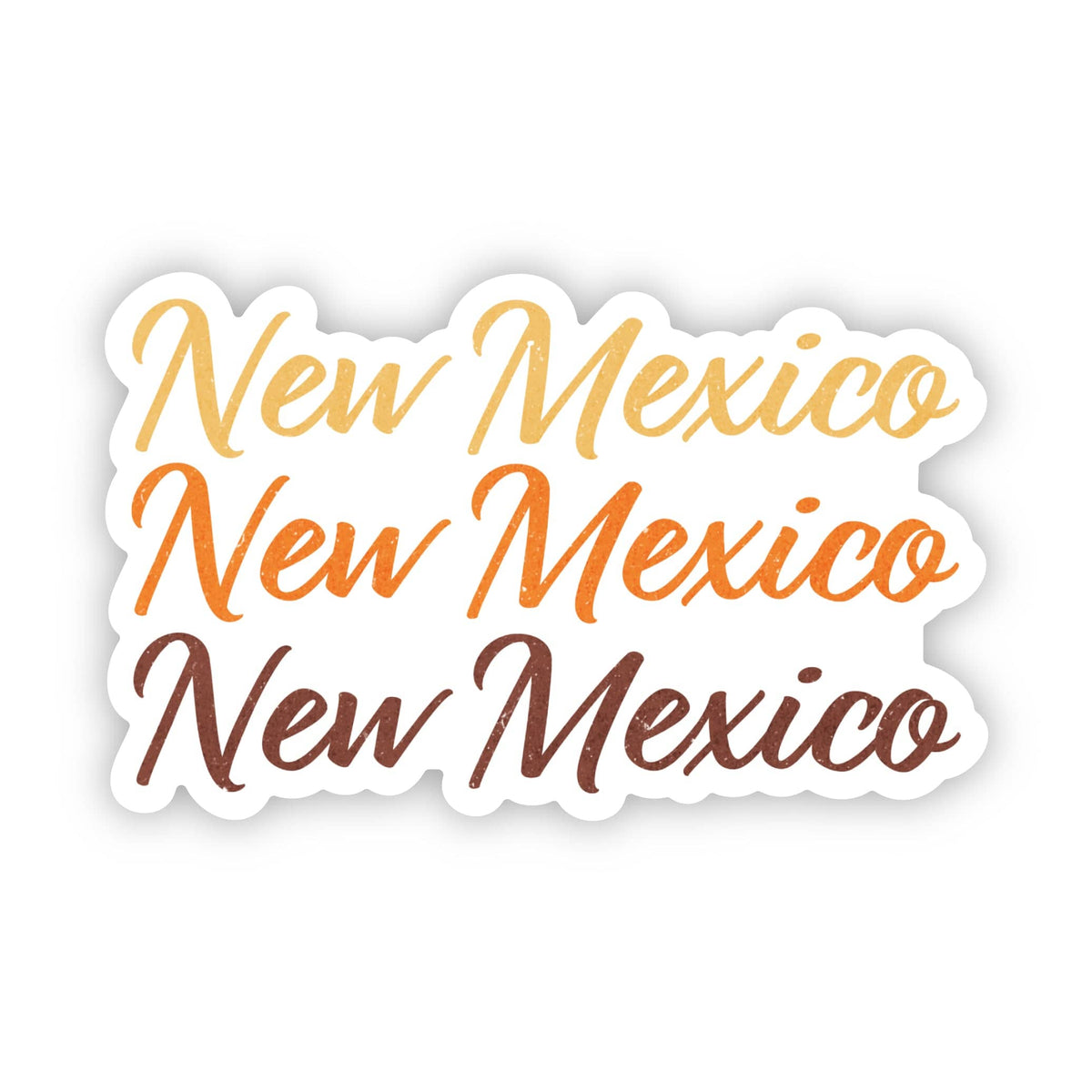 New Mexico Text Sticker – Big Moods