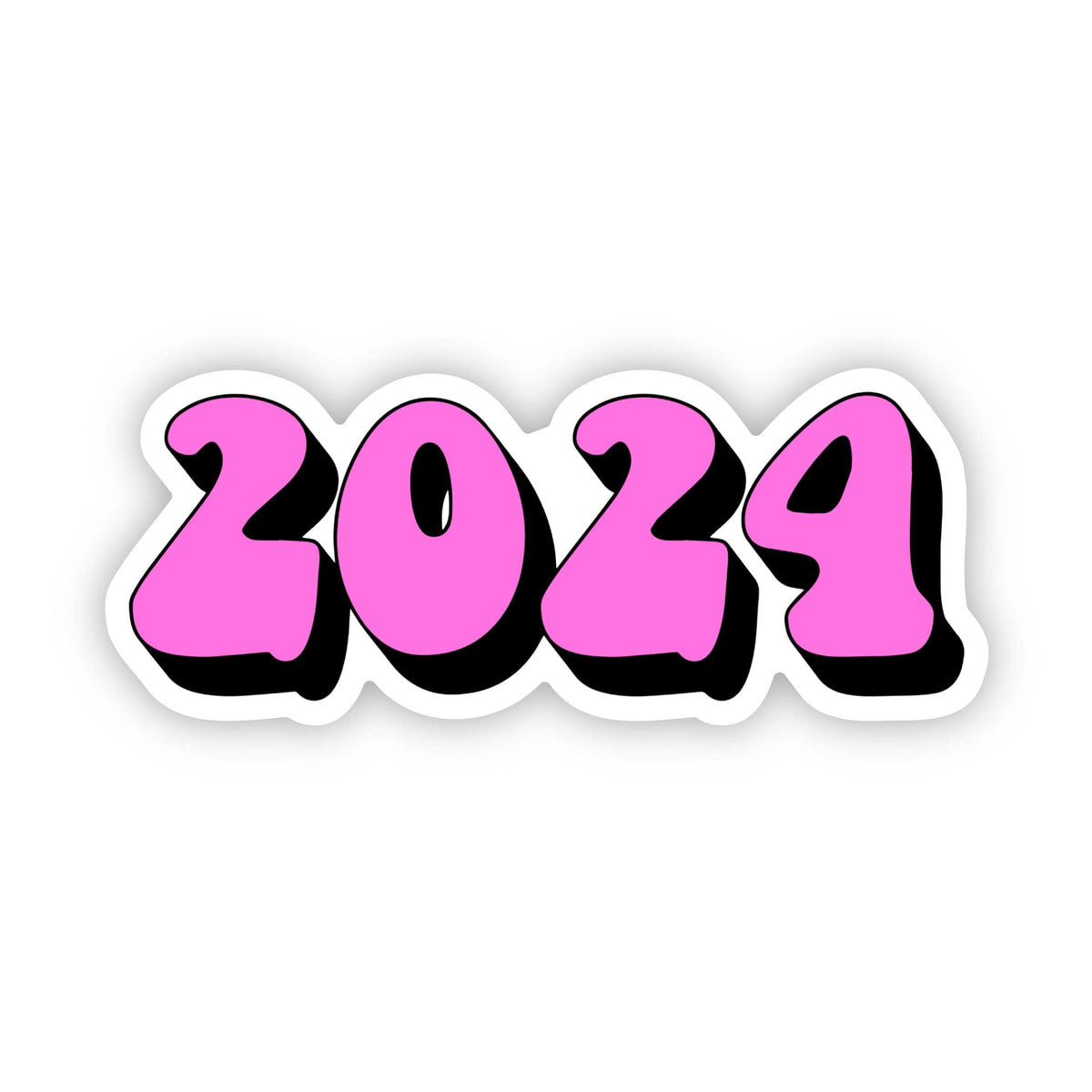2024 Sticker (Pink) – Big Moods