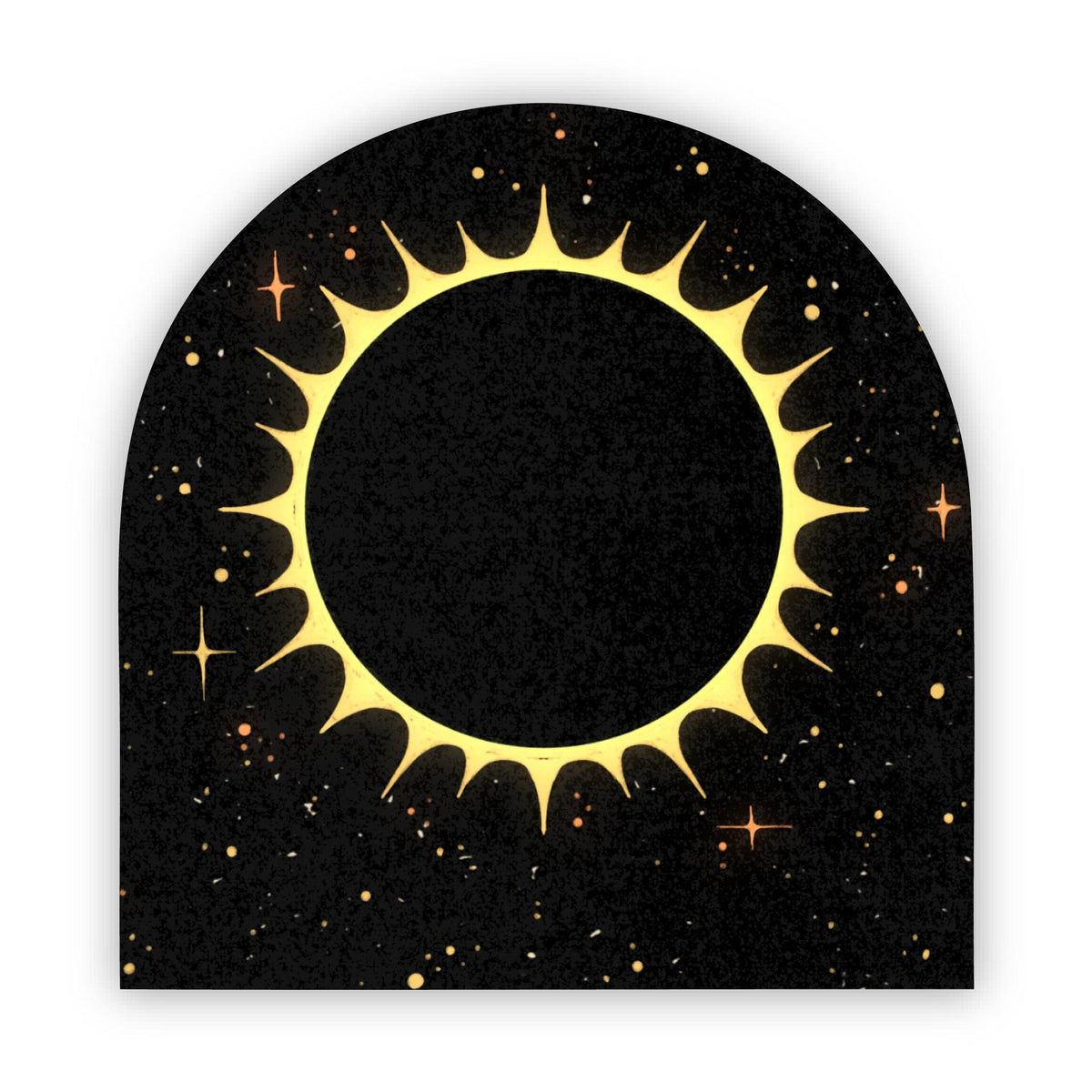 Solar Eclipse Badge Sticker – Big Moods