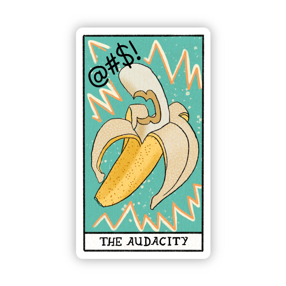 "The Audacity" Tarot Card Sticker – Big Moods