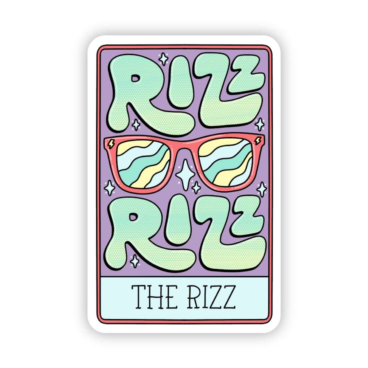 "The Rizz" Tarot Card Sticker – Big Moods
