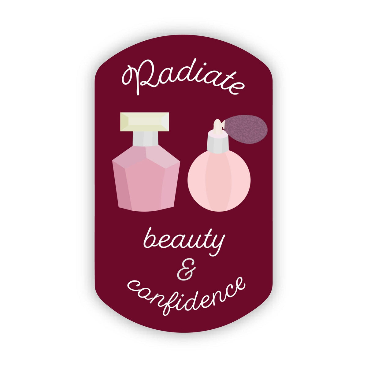 Radiate Beauty & Confidence Perfume Sticker – Big Moods