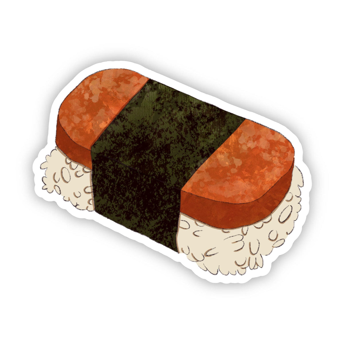 Spam Musubi Sticker – Big Moods