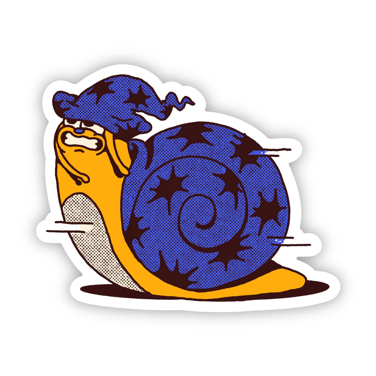 Wizard Hat Snail Sticker – Big Moods