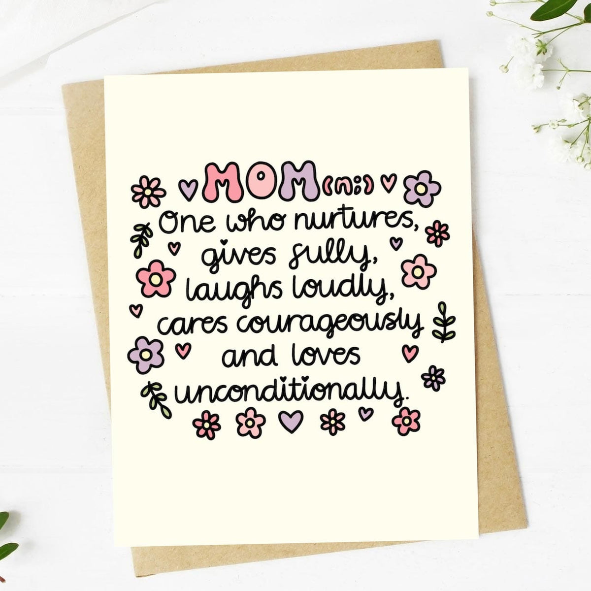 Mom Definition Greeting Card – Big Moods