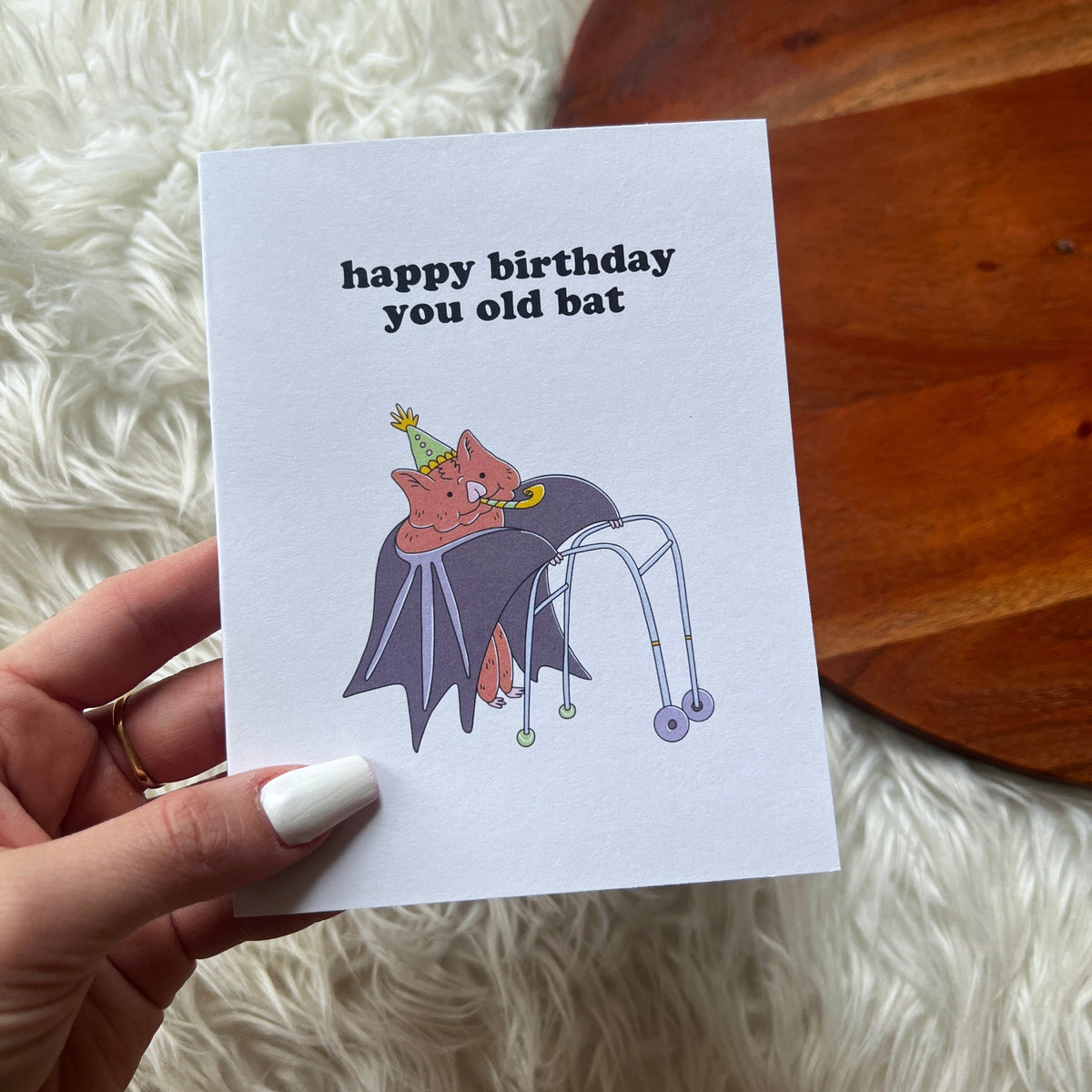 "Happy Birthday You Old Bat" Birthday Card – Big Moods