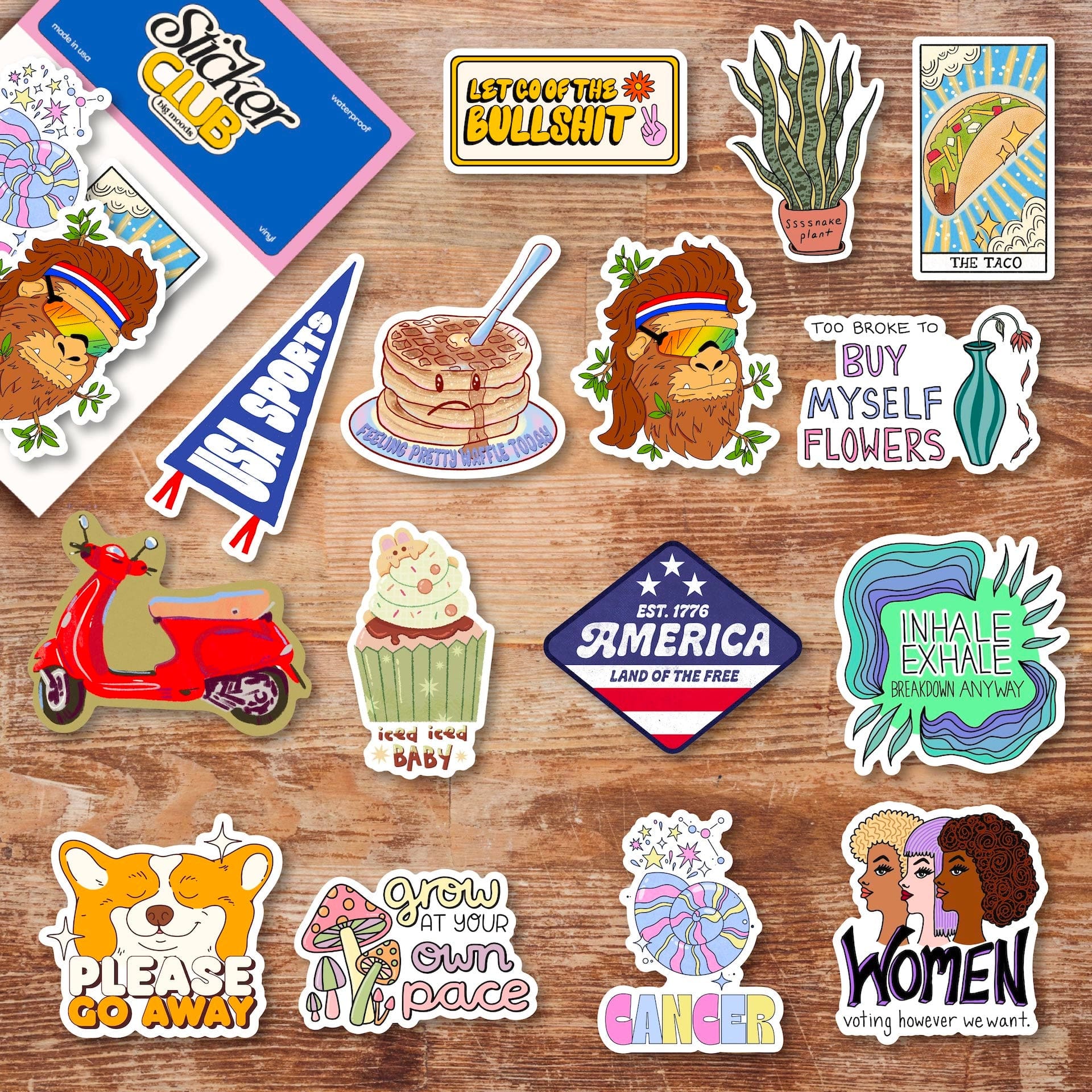 The Best Sticker Subscription Box from Big Moods