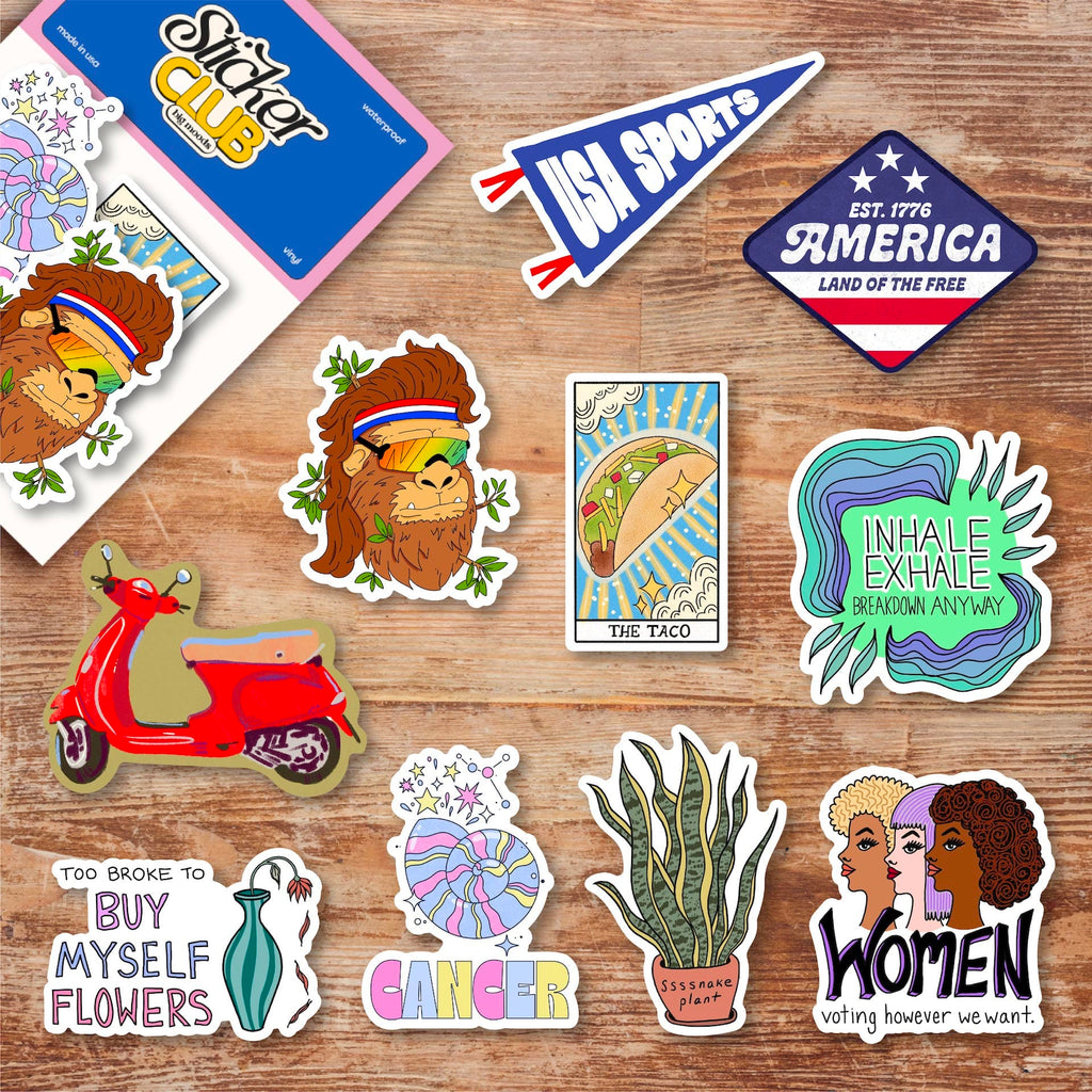 The Best Sticker Subscription Box from Big Moods