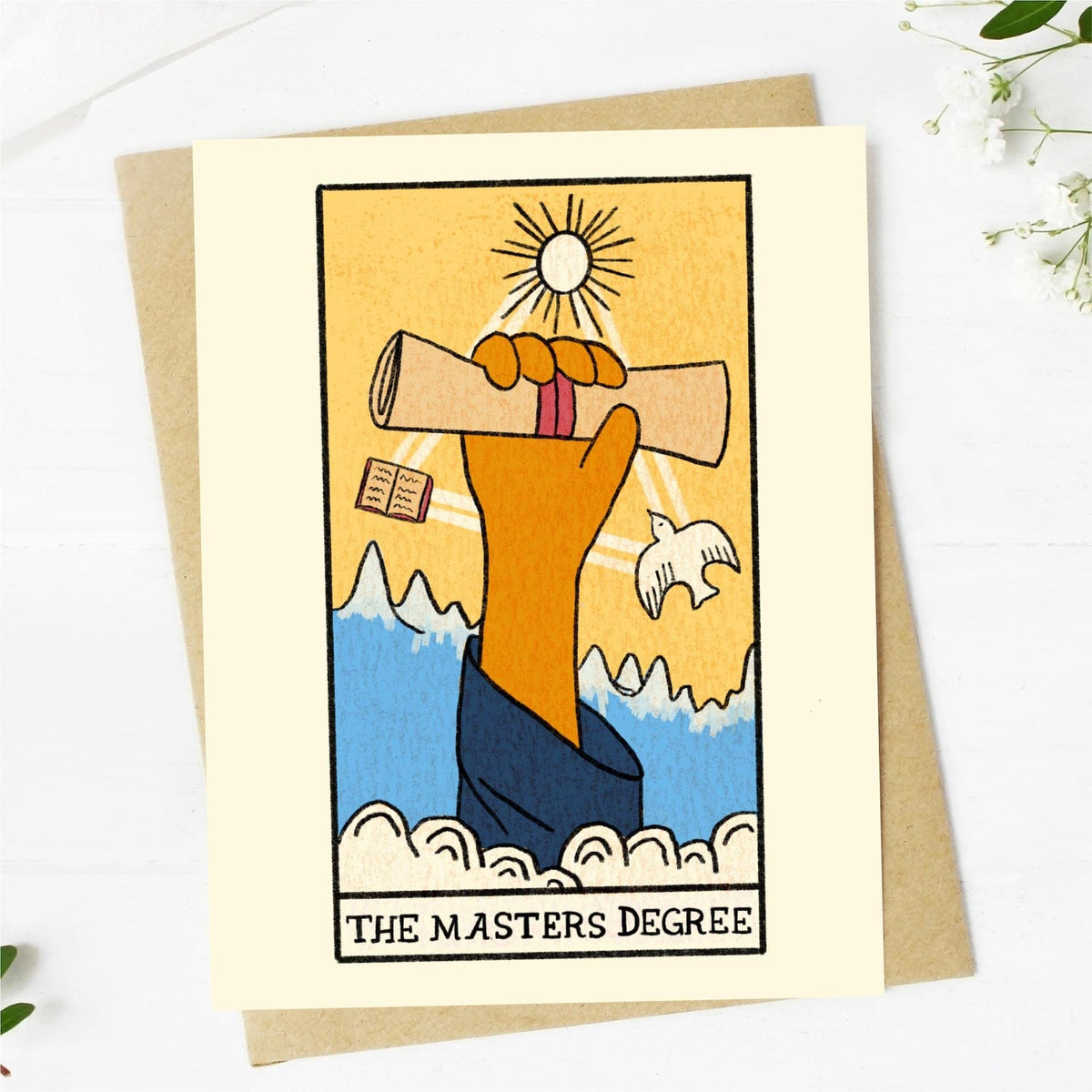 "The Masters Degree" Tarot Grad Card – Big Moods