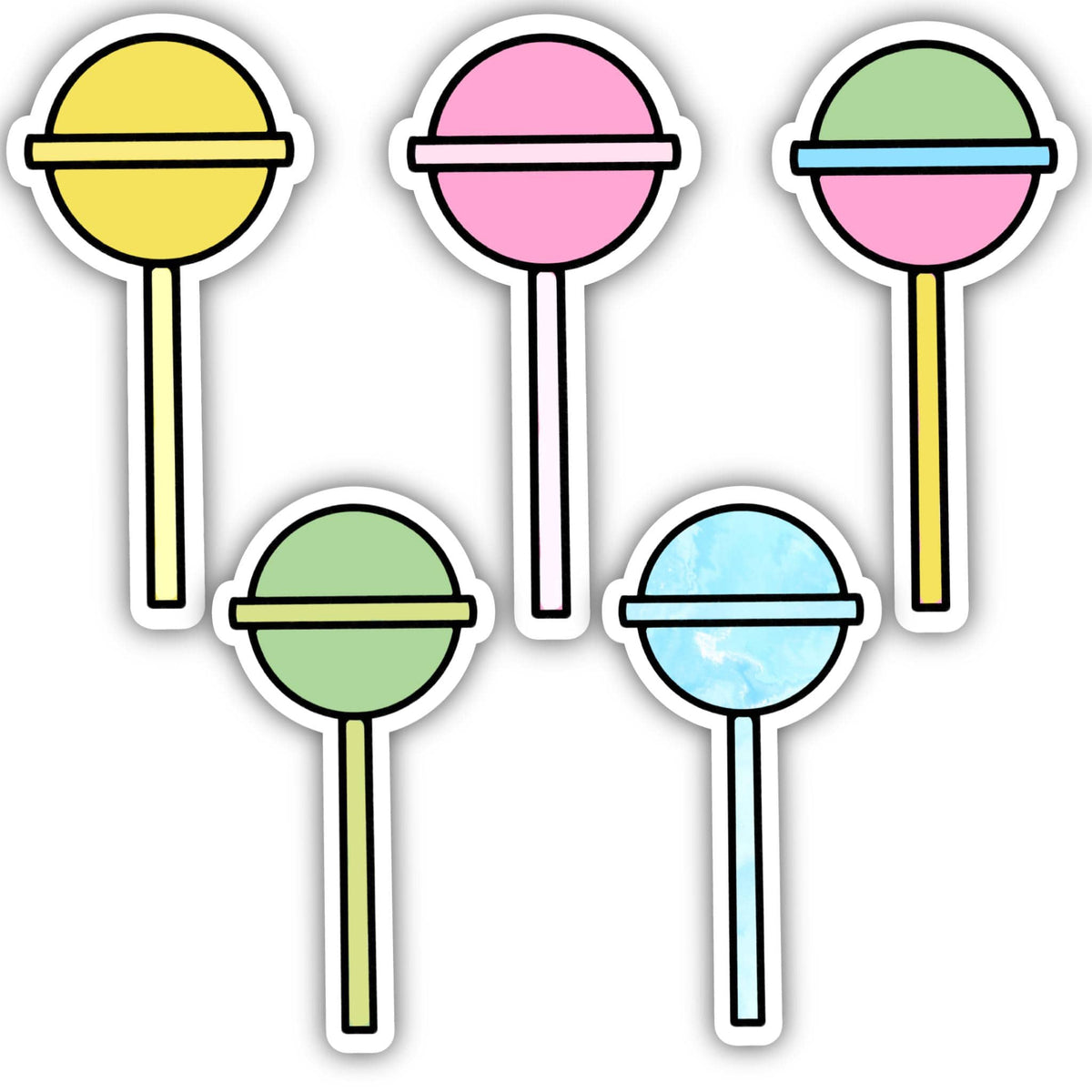 Sucker Aesthetic Sticker 5 Pack – Big Moods