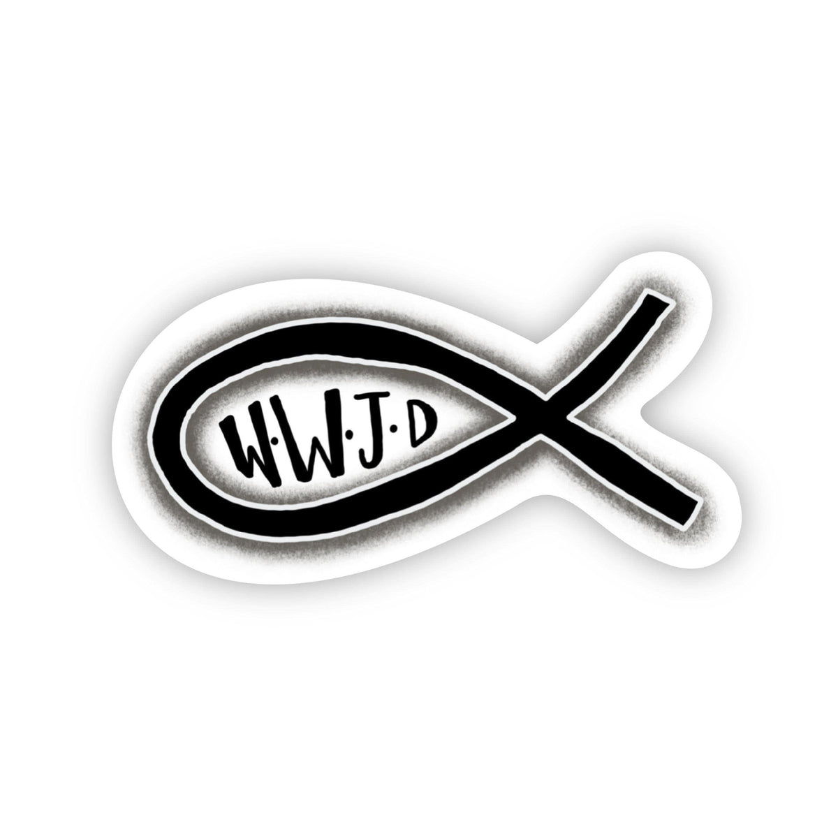WWJD Sticker – Big Moods