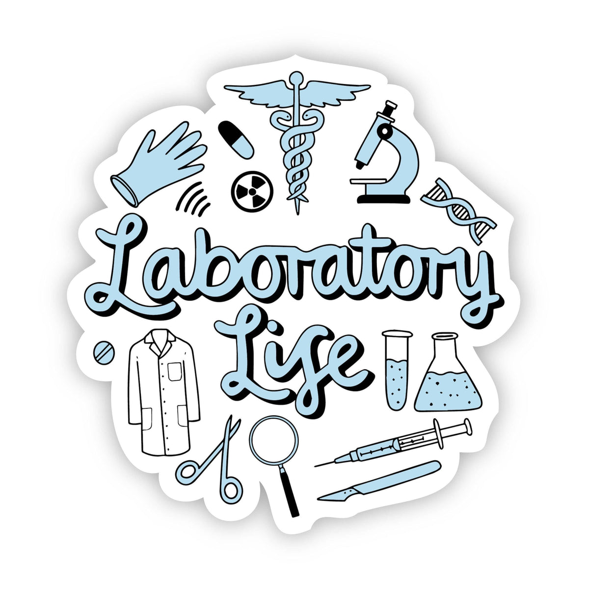 Laboratory Life Sticker – Big Moods