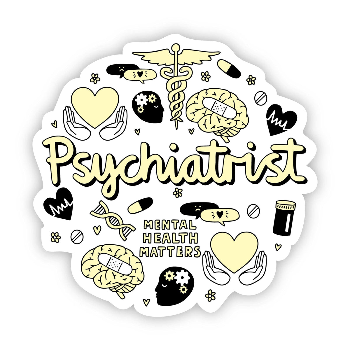 Psychiatrist Sticker – Big Moods