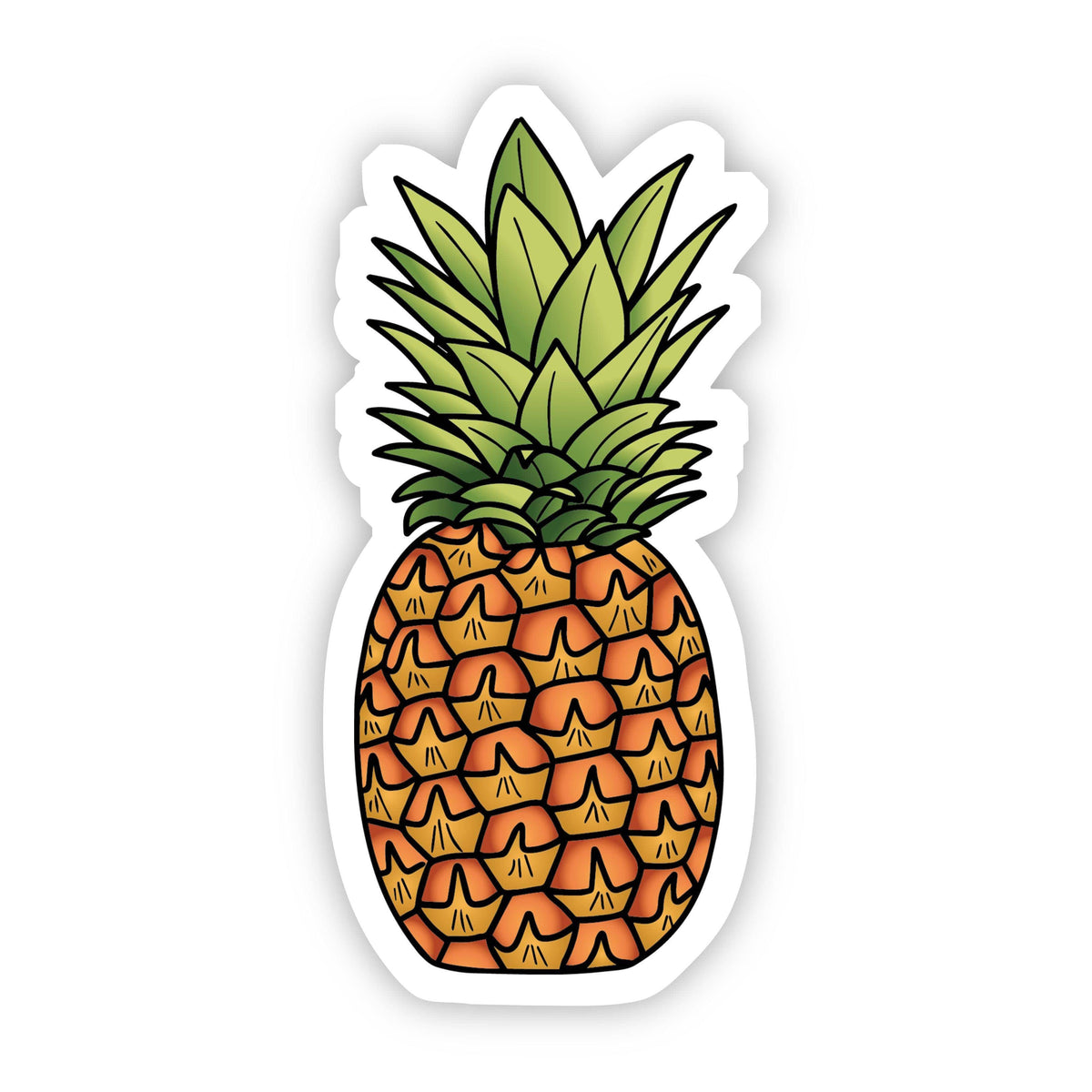 Pineapple Sticker – Big Moods